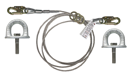 Bolt-On Loop Top – Horizontal Lifeline – Super Anchor Safety